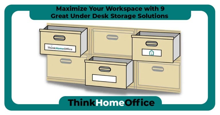 Maximize Your Workspace with 9 Great Under Desk Storage Solutions