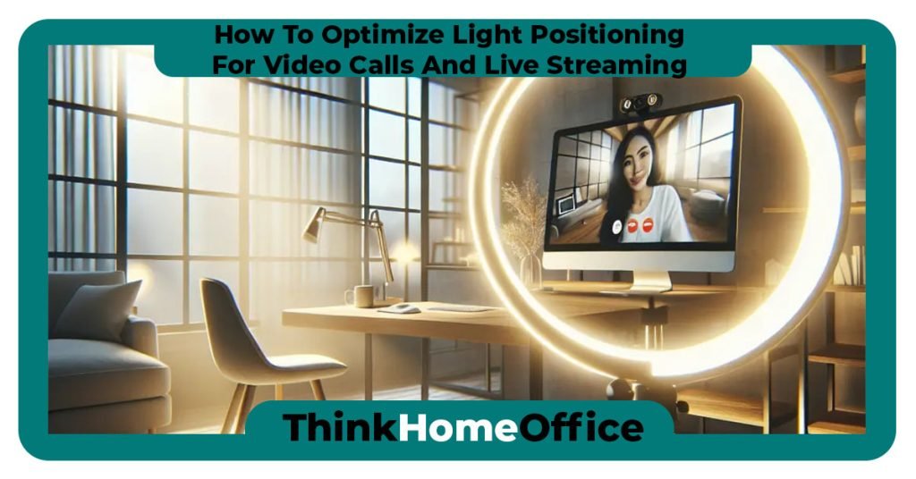 How To Optimize Light Positioning For Video Calls And Live Streaming